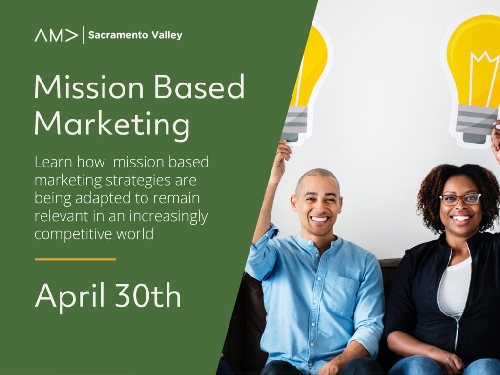 April Event - Mission Based Marketing - American Marketing Association ...
